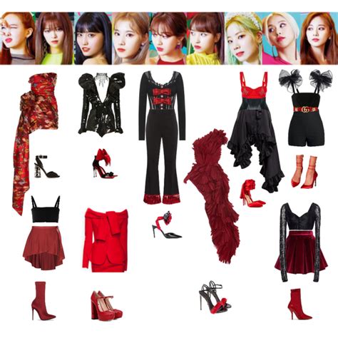 Fashion Set Fancy Twice Sorbida Awards Created Via Kpop Fashion