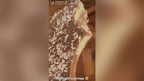 Disha Patani Satiates Her Midnight Cravings With This Chocolate Treat