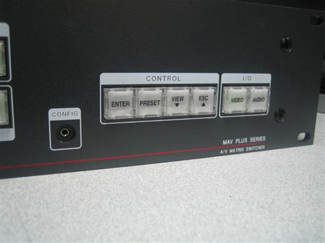 Extron MAV Plus Series 1616 AV Matrix Switcher For Composite Video And Stereo Audio Max Marine