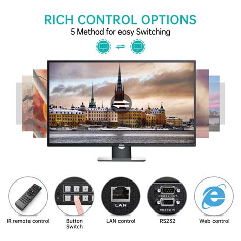 Getuscart Mt Viki 4k Hdmi Matrix Switch 4x4 Support Web Gui Wir