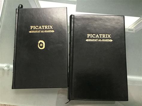 Picatrix 1 And 2 Ouroboros Leather Grimoire Ltd 1st Ed Black Magic Occult