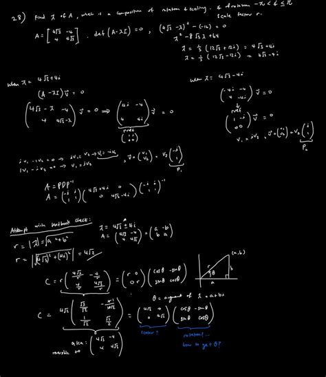 Linear Algebra How To Decompose Matrix To Its Composition Of Rotation And Scaling