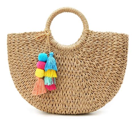 Large Straw Handbags For Women