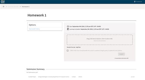 Gwu Csci 1012 Submitting Work Gwu Csci 1012 Submitting Work