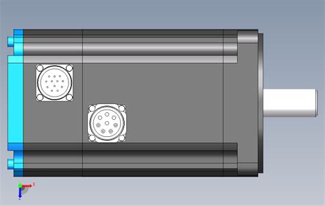 施耐德电机模型solidworks 2017模型图纸下载 懒石网