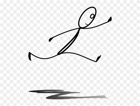 Stick Figures Jumping Over