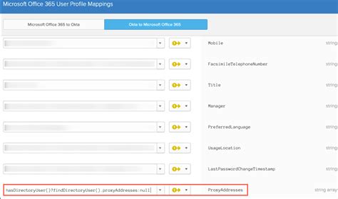 Map Custom Attributes Okta Classic Engine