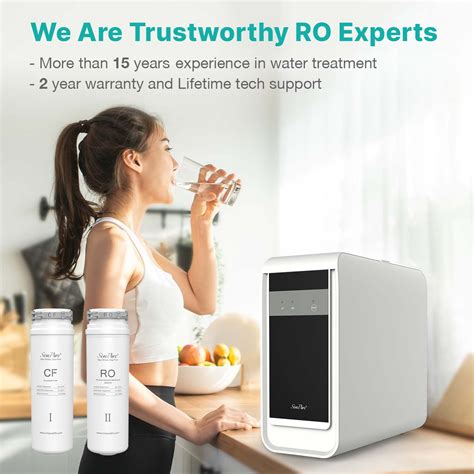 Simpure Q3 600 Under Sink Ro Water Filter System 600gpd