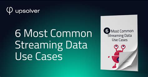 6 Most Common Streaming Data Use Cases Upsolver