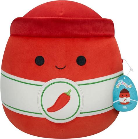 Jazwares Plüschfigur Squishmallows Illian Die Sriracha 30 Cm