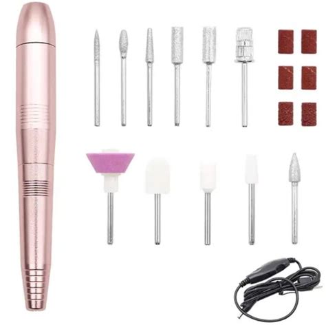 Profesjonalna Frezarka do paznokci manicure pedicure zestaw frezów na