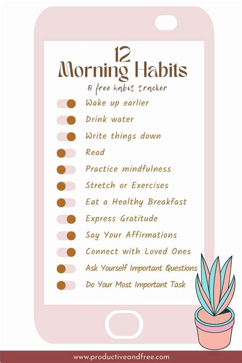 12 Morning Habits Worth Developing — Productive And Free