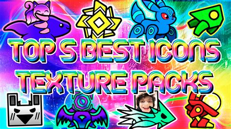 Top 5 Best Epic Icon Texture Packs For Geometry Dash 2 11 [ 50] Geometry Dash Texture Packs