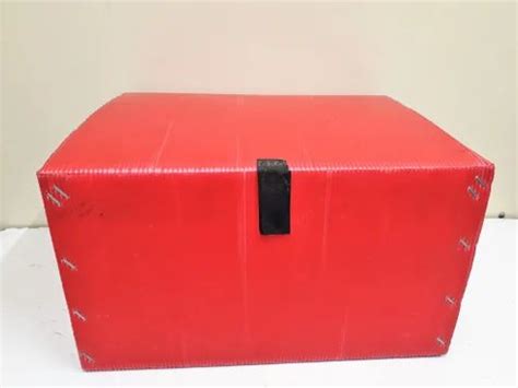 Red Pp Flute Box At ₹ 300 Box Corrugated Plastic Box In Bengaluru