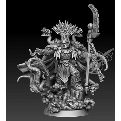 Миниатюра Warhammer 40000 Thousand Sons Инфернальный Мастер Infernal Master Domini