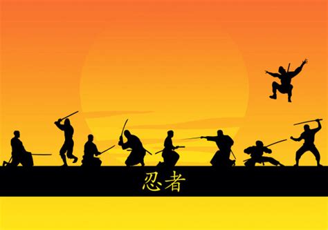 8547 Ninja Vector Images Depositphotos