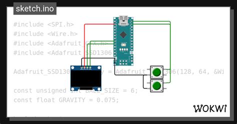 OLED Testing Wokwi ESP32 STM32 Arduino Simulator