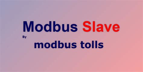 Free Download Modbus Slave V9432293 License Key