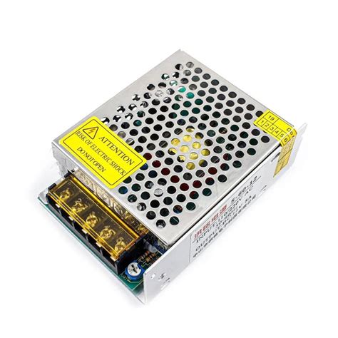 آداپتور سوییچینگ 12 ولت 5 آمپر فلزی