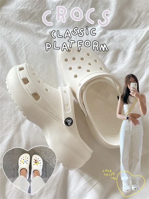 รีวิว Crocs 4รุ่นฮิต ꒰ “̮ ꒱ 🩰 ´ˎ˗ แกลเลอรีที่โพสต์โดย Moonblue S Lemon8