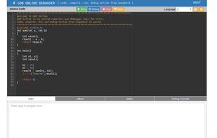 OnlineGDB Is An Online Compiler And Debugger Tool For C C AlternativeTo