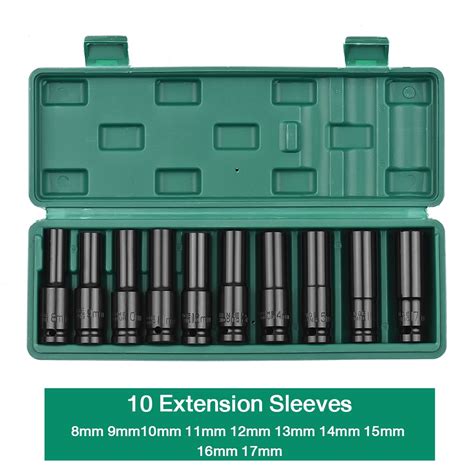 Impact Wrench Socket Set 1 2 Inch Drive Deep Impact Socket Set Heavy