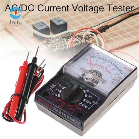Luoluvo Analog Multimeter Multifunction Electrical Pointer Multitester