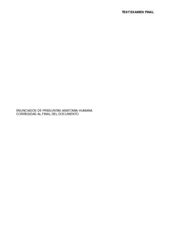 TEST ANATOMIA Pdf