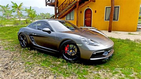 Porsche Cayman GTS Logitech G29 Forza Horizon 5 Gameplay YouTube