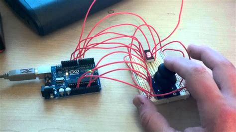 Segment LED Counter Speed Controlled By Joystick Arduino YouTube
