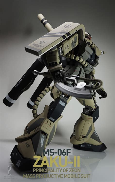 GUNDAM GUY PG MS F Zaku II Customized Build