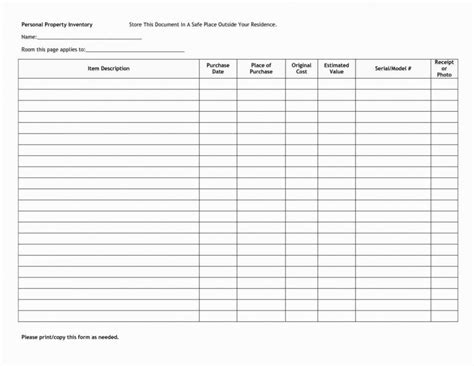 Warehouse Inventory Spreadsheet Spreadsheet Downloa Warehouse