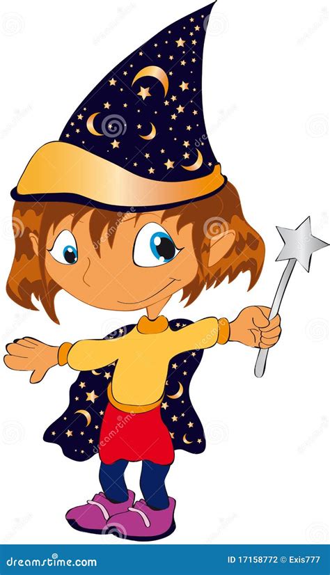 Sorceress Stock Vector Illustration Of Magician Vektor 17158772