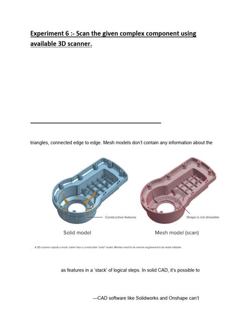 Experiment 6 Pdf 3 D Printing Image Scanner