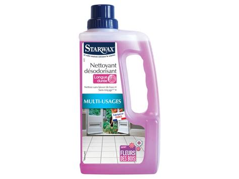 Nettoyant Multi Usages Et Parfumé Fleur Des Bois Starwax 1 L Leroy Merlin