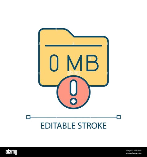 Loss Of Data Rgb Color Icon Stock Vector Image And Art Alamy