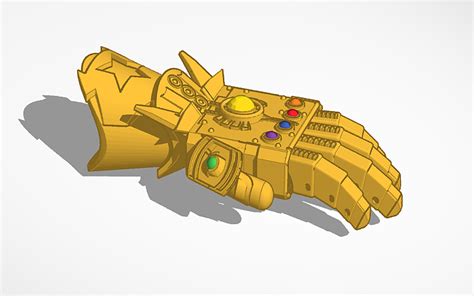 3d Design Thanos 1 6 1 Tinkercad
