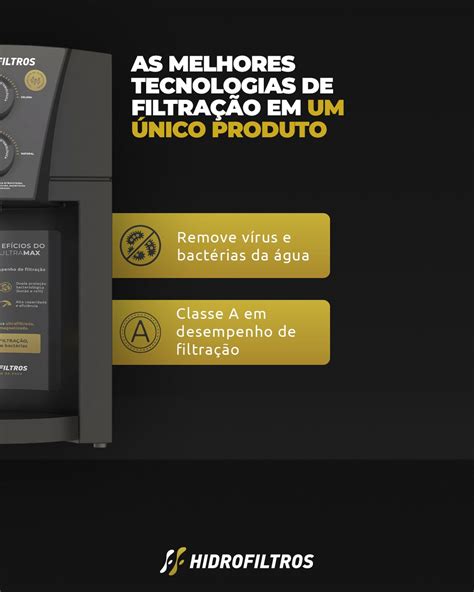Purificador Ultramax HIDRO FILTROS Branco 127V Walbeck Filtros