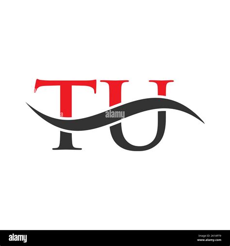 TU Combine Letter Logo Vector Template Letter TU Logo Design Modern