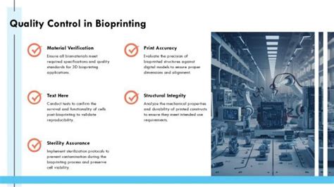 Quality Control In Bioprinting Powerpoint Presentation And Slides Ppt Presentation Slideteam