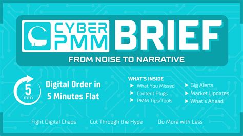 Cyber Pmm Brief 23