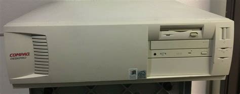 Vintage Compaq Deskpro EN Pentium III 500MHZ 256RAM 6GB HD Windows 98 Computer 19157054
