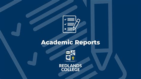 Academic Reports Redlands College