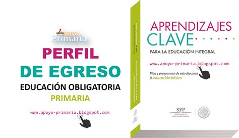 Cuál es el Perfil de Egreso de Primaria Apoyo Primaria