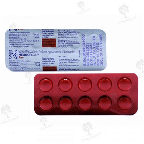 Buy Neurobion Plus Tab10 Tab Online Living Healthy 24