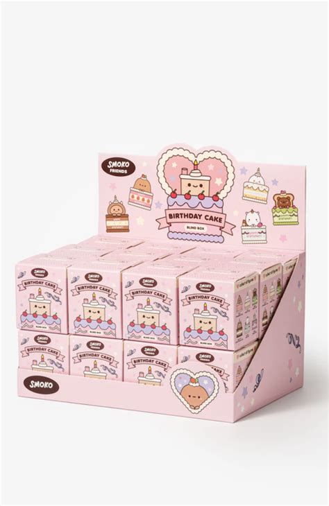 Master Toys Smoko Friends Birthday Cake Blind Box Rhens Nest Toy Shop