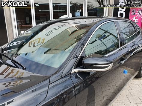하남썬팅 더 뉴 그랜저 브이쿨 전면 K 32 측후면 K 14 브이쿨 썬팅 블랙박스 유리막코팅 신차패키지 시공 하남 미사 강변 추천 멀티샵 브이쿨 하남천현점