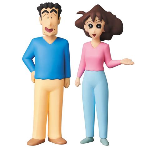 Medicom UDF Crayon Shinchan Hiroshi Misae Gamo Toys