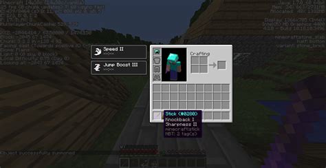 How To Make A Knockback Stick In Minecraft Bedrock