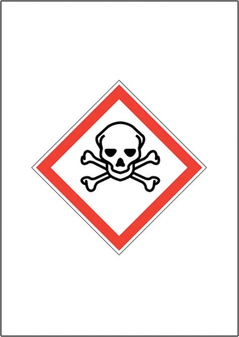 A5 Toxic Ghs Sign Safety Supplies Morsafe Uk